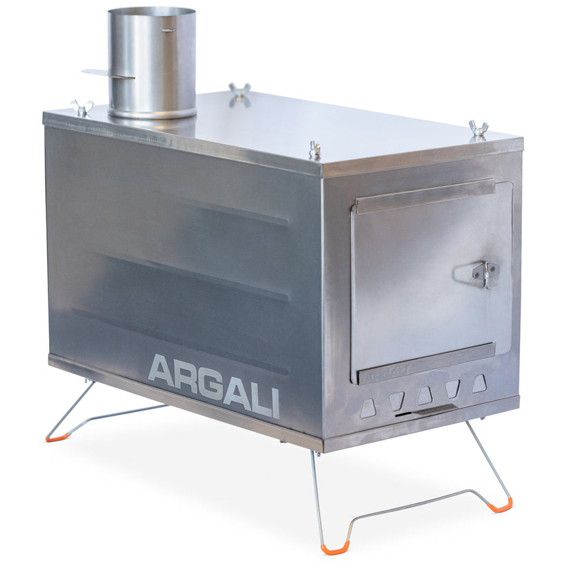 Argali Skyline Ti Titanium Wood Stove | www.argalioutdoors.com